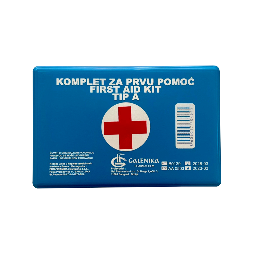 GALENIKA PRVA POMOĆ ZA AUTO TIP-A KUTIJA | BingoShop.ba